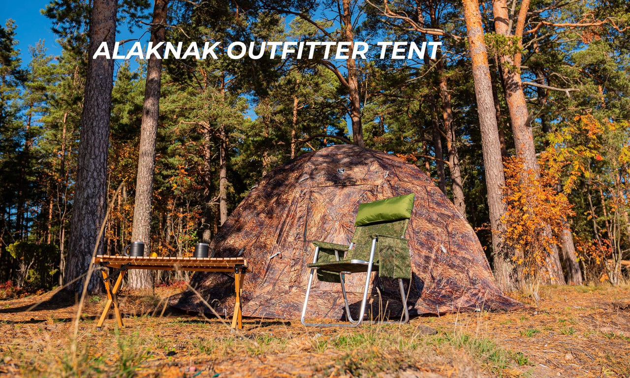 Alaknak Outfitter Tent | All-Season Canvas Hunting Tent – RBM Outdoors