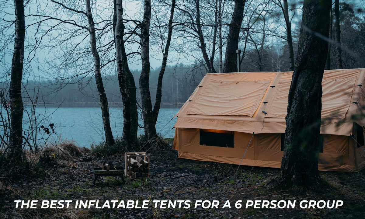 #️⃣ The best inflatable tents for camping for a 6 person group