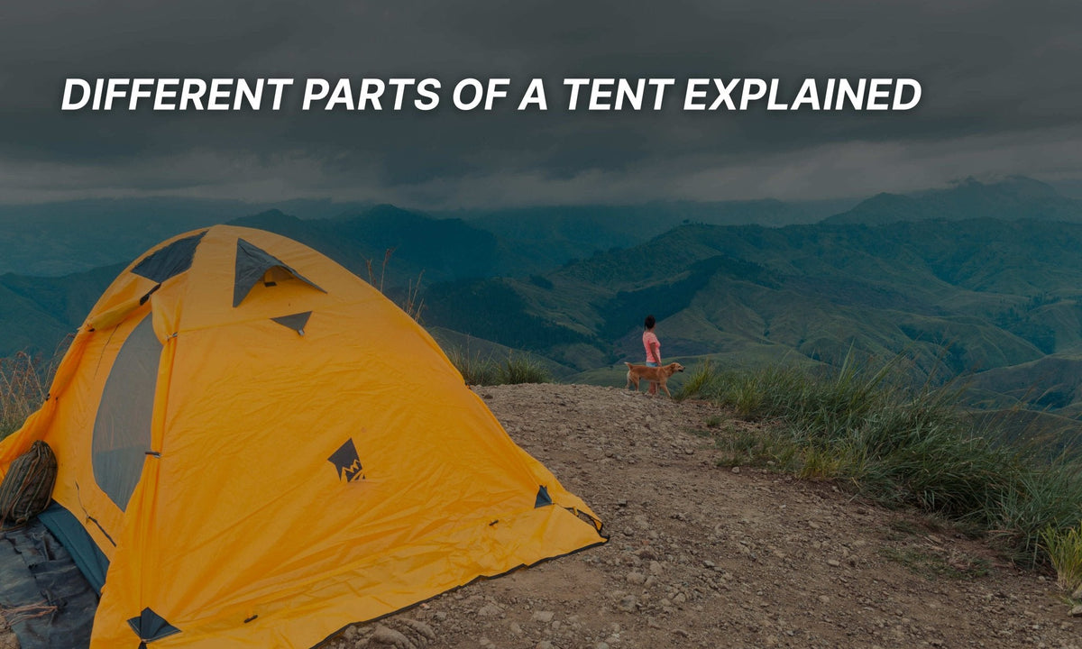 Different parts of a tent explained - Hot tent