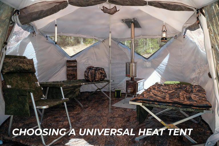 Choosing a Universal Heat Tent | Stay Warm Anywhere – RBM Outdoors