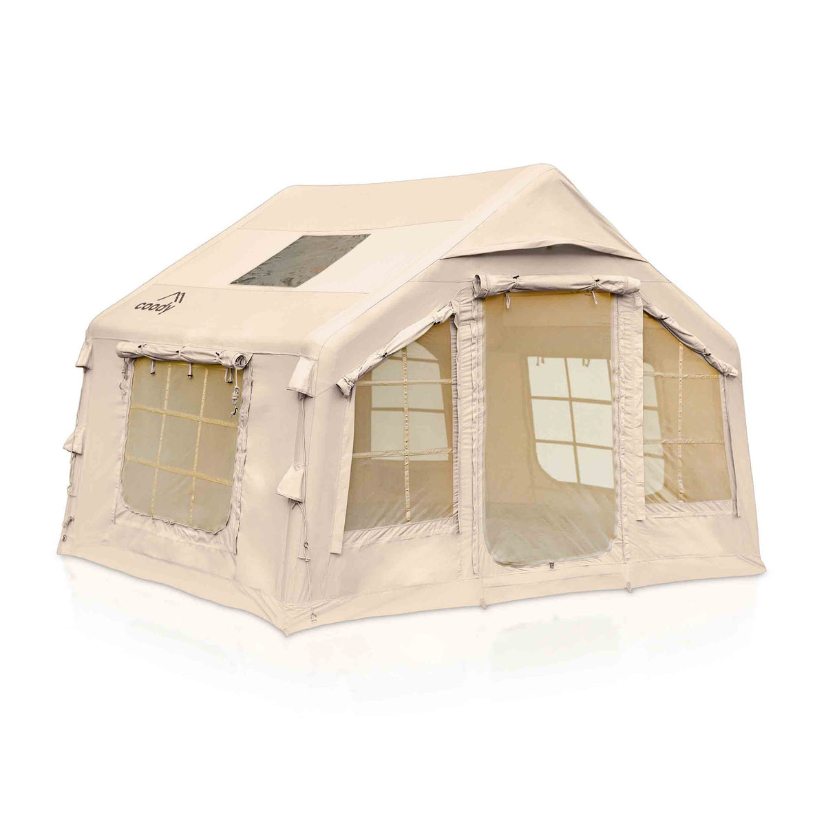 Coody 8 Beige Inflatable Tent House for Camping (1-4 person)