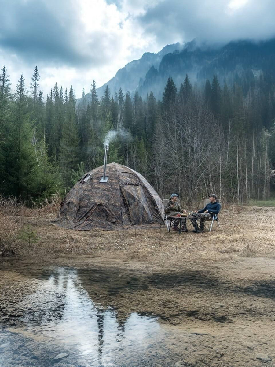 #️⃣ RBM UP 5 Hot Tent | 6 Person Insulated Tent with Stove Jack