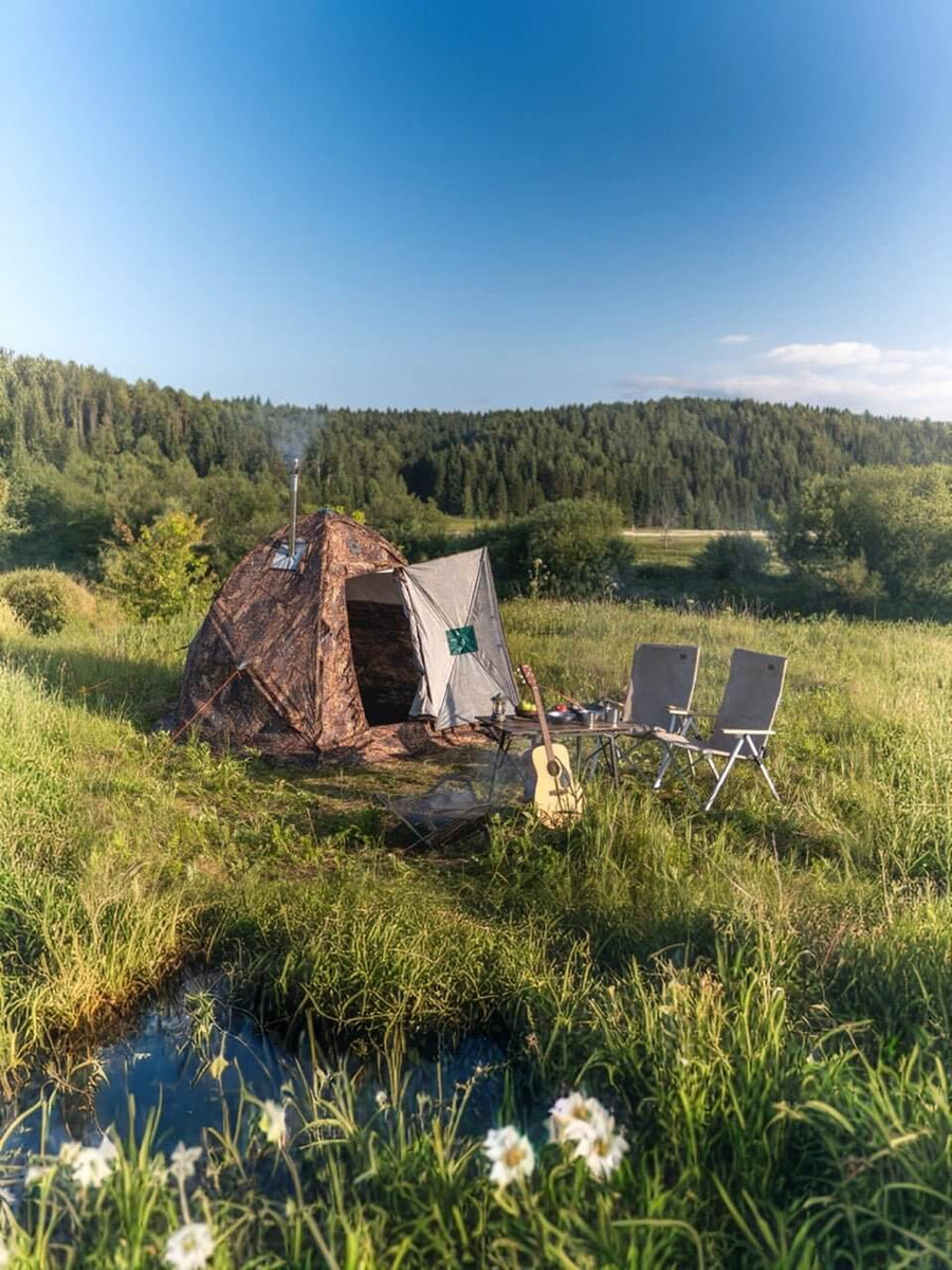 #️⃣ RBM UP 2 Mini Tent | 3 Person Insulated Hot Tent with Stove Jack