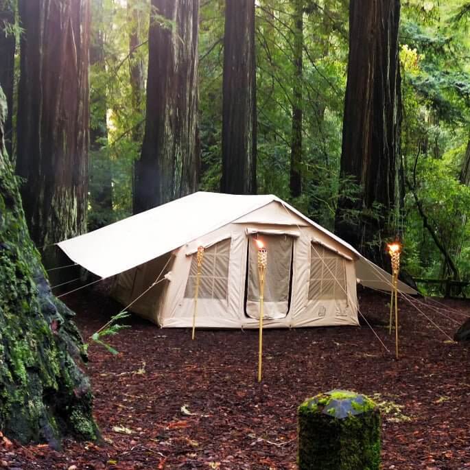 Coody | RBM Inflatable tent Koala 5 Beige for 2-6 person