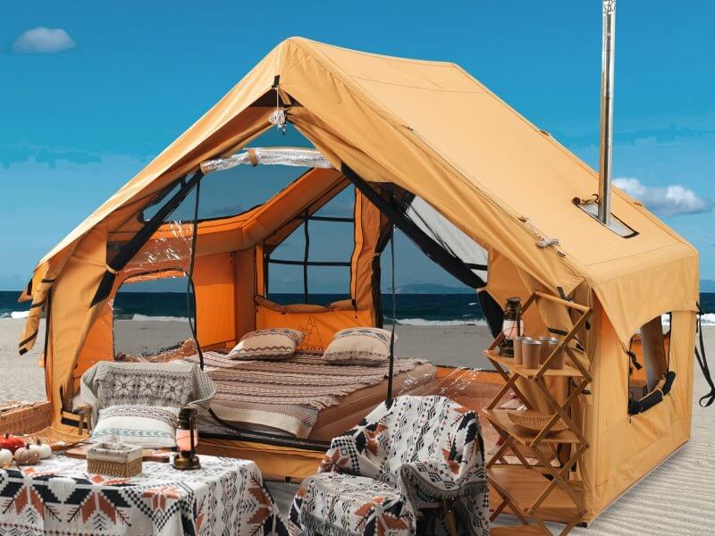 #️⃣ RBM Panda Air Medium Tent | Inflatable Tent with Stove Jack